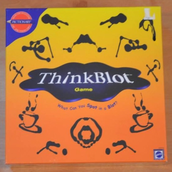 Mattel | Games | New Mattel Thinkblot Images Board Game Party | Poshmark